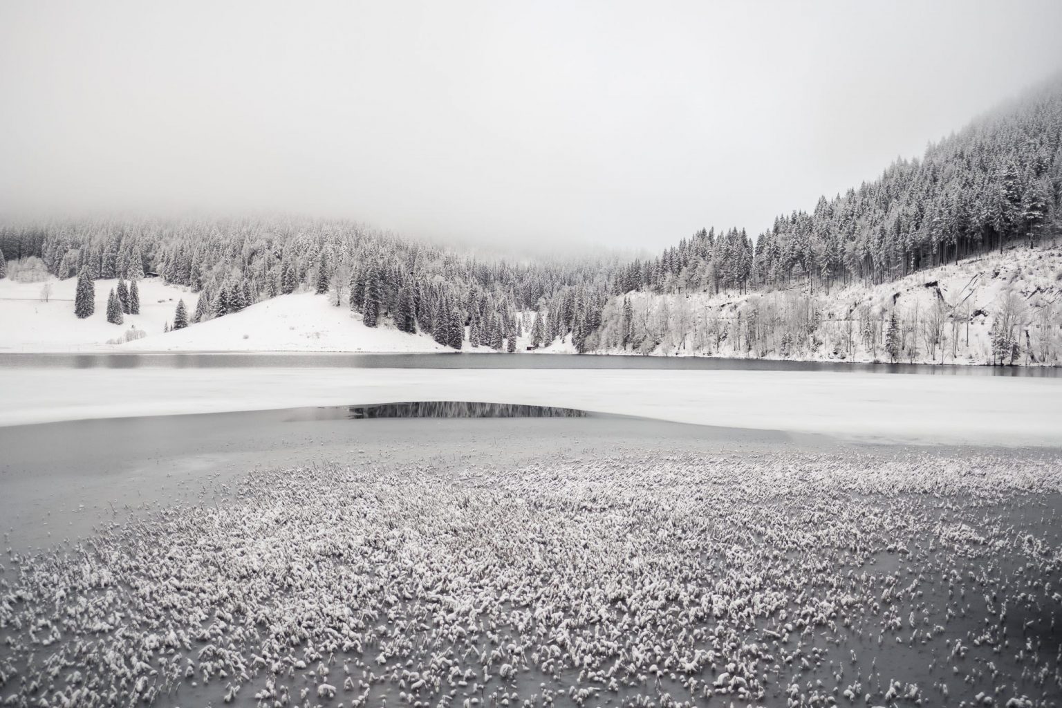 Spitzingsee im Winter | BinMalKuerzWeg