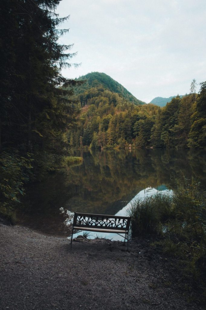 Sonnenaufgang am Hechtsee in Tirol | BinMalKuerzWeg