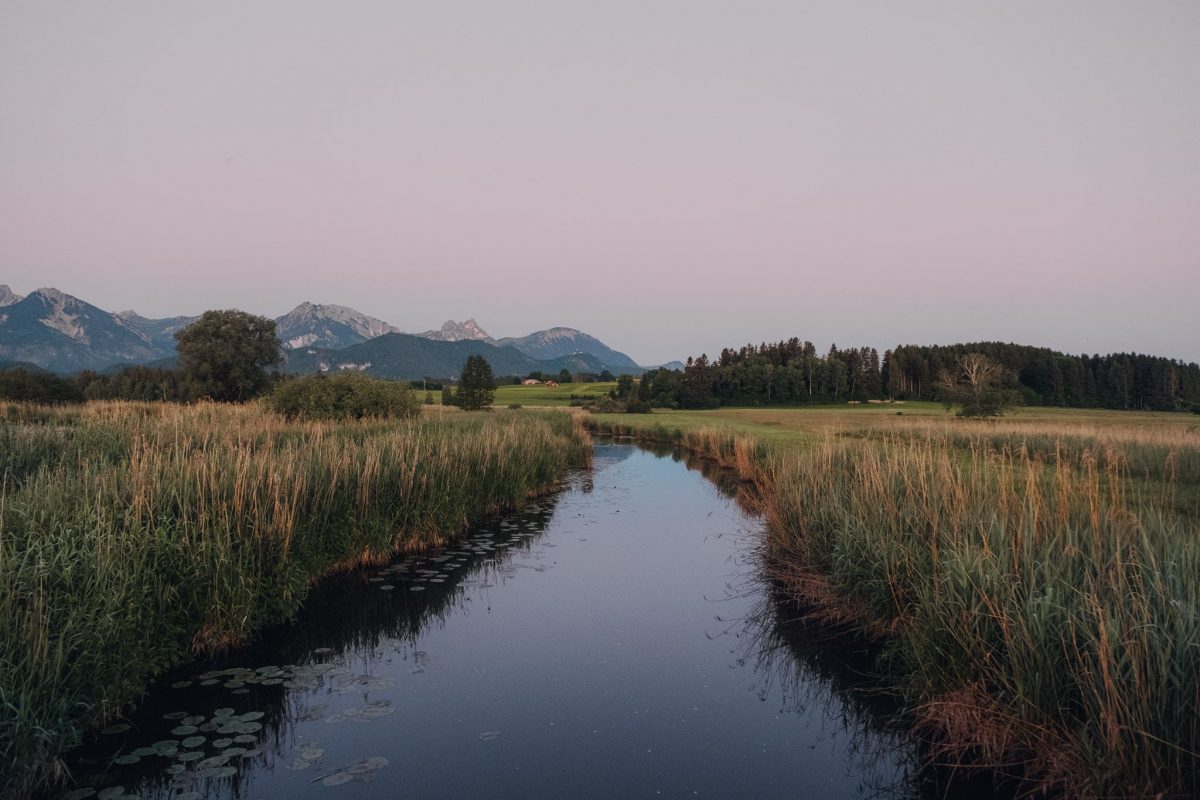 Hopfensee Rundweg mit dem Mountainbike | BinMalKuerzWeg