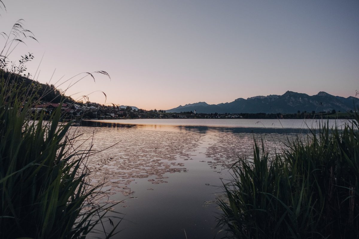 Hopfensee Rundweg mit dem Mountainbike | BinMalKuerzWeg